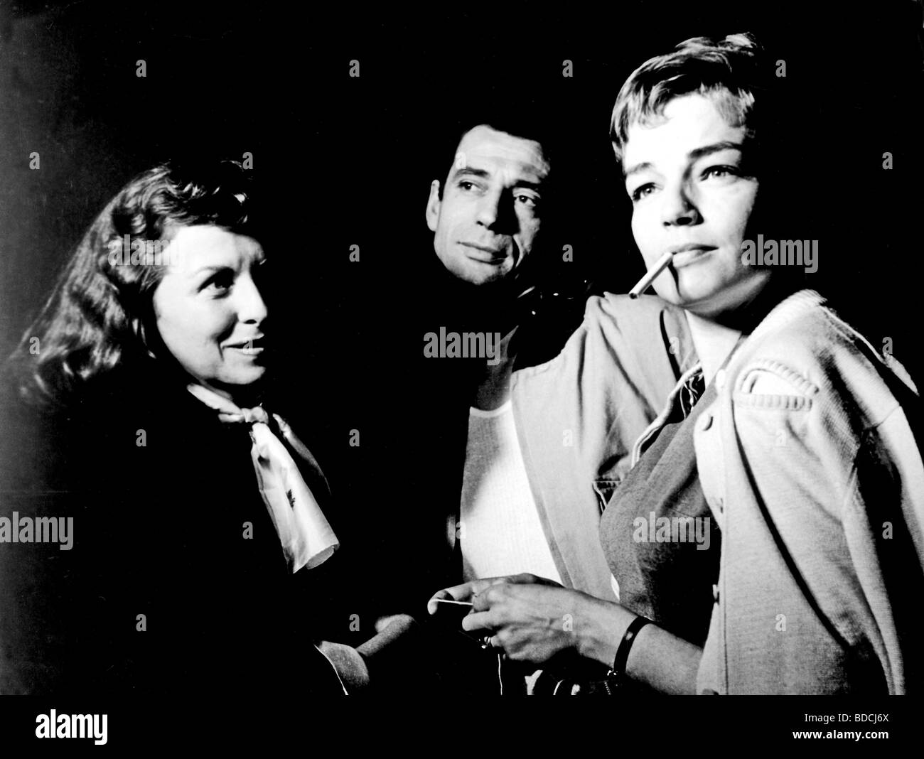 THE SLEEPING CARS MURDERS - 1965 film with Simone Signoret at right and ...