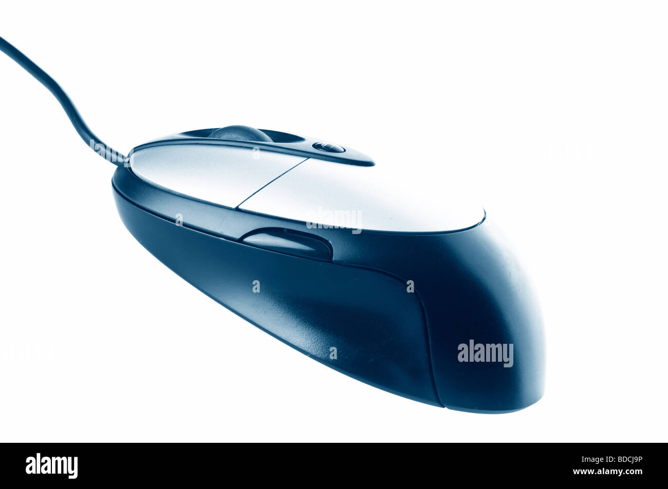 black mouse isolated on white Stock Photo - Alamy