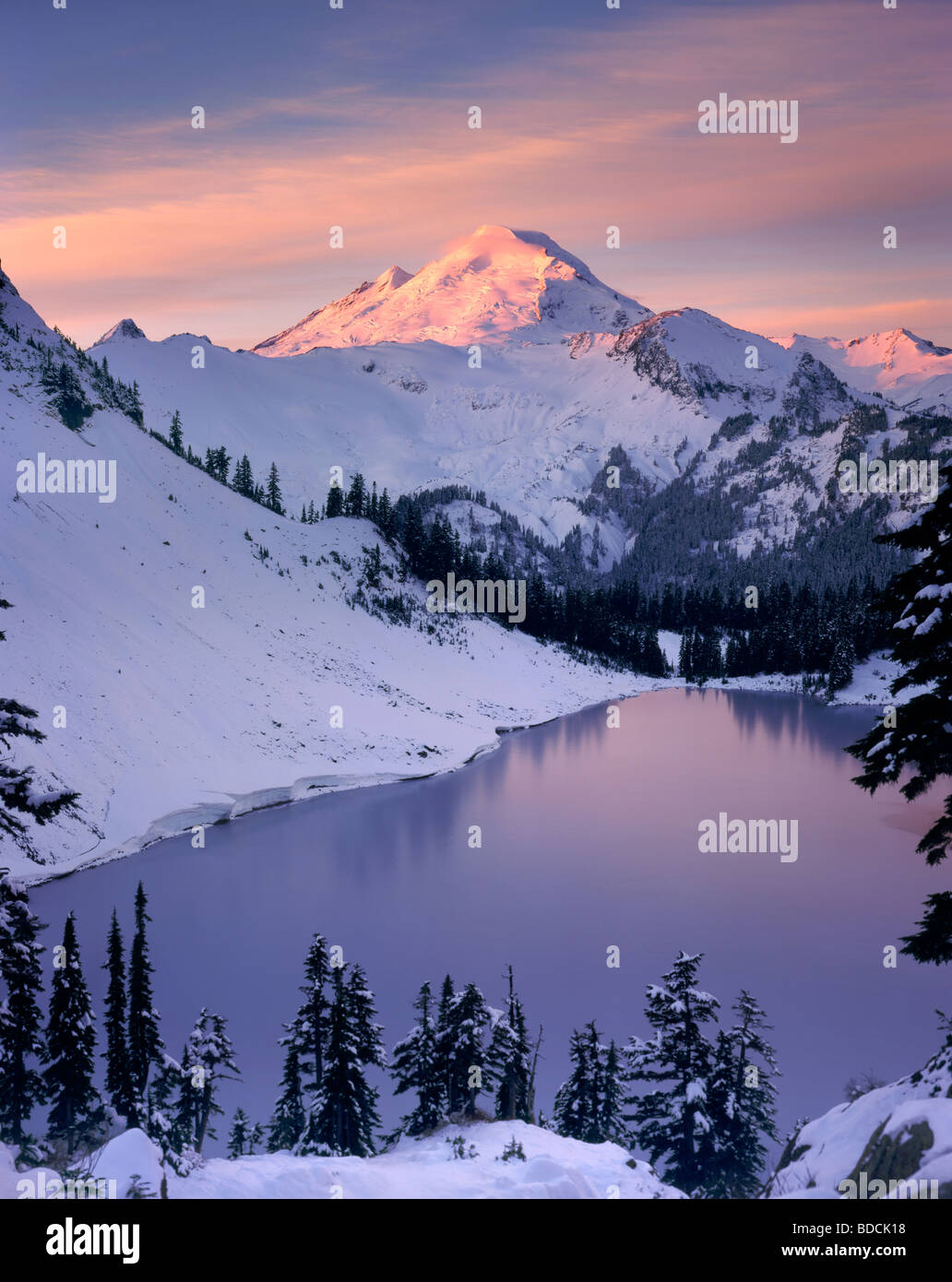 Mount Baker elevation 10778ft 3285m northernmost volcano in the Cascade ...