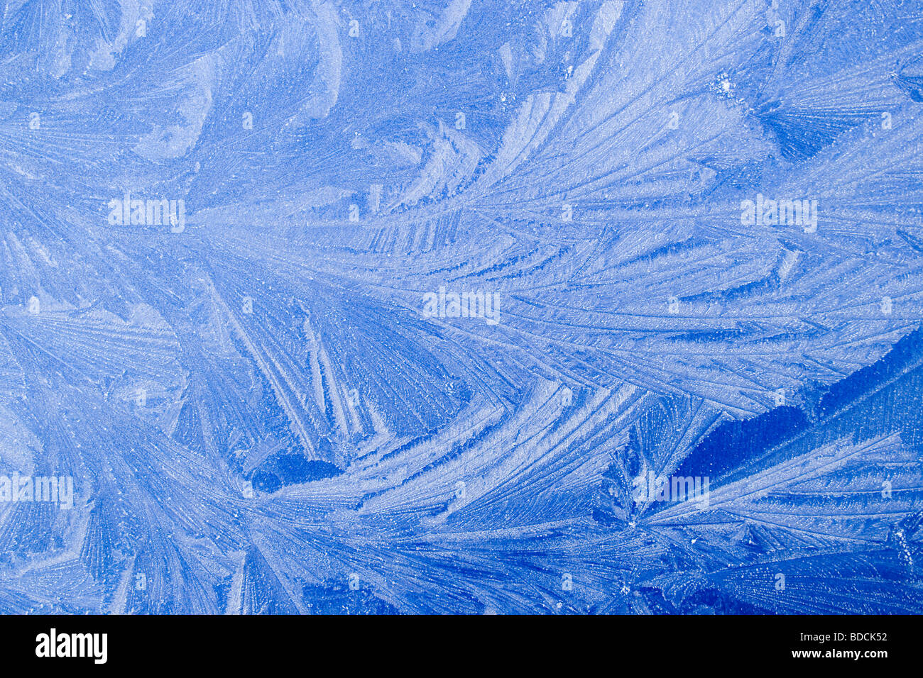 Naturally formed ice pattern Stock Photo - Alamy
