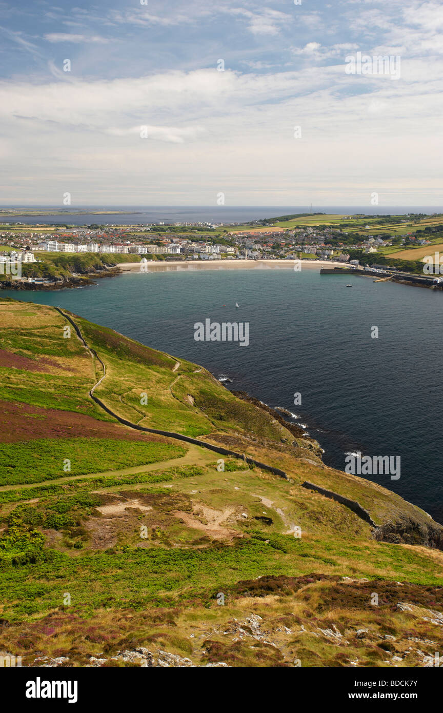 Port Erin Isle Of Man Stock Photo - Alamy