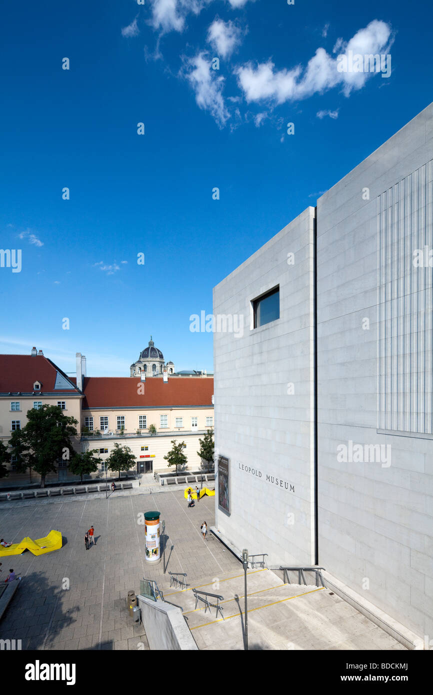 Leopold Museum, MuseumsQuartier, Vienna, Austria Stock Photo - Alamy