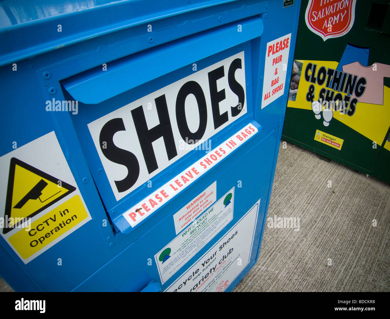 Recycling shoes at a recycling center Stock Photo - Alamy