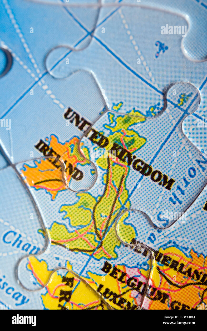 Map of uk with borders hi-res stock photography and images - Alamy