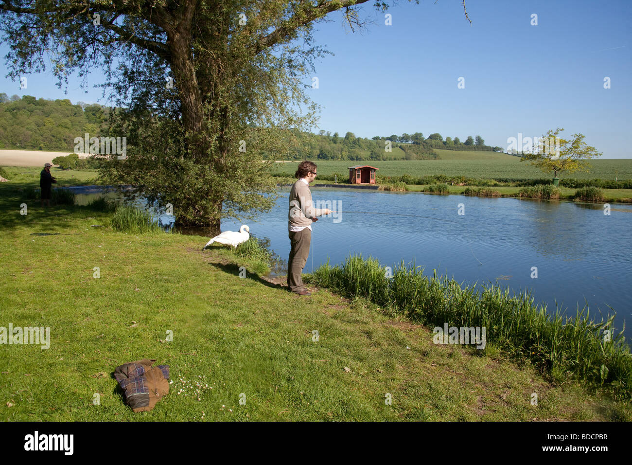 Meon springs trout fishery hi-res stock photography and images - Alamy