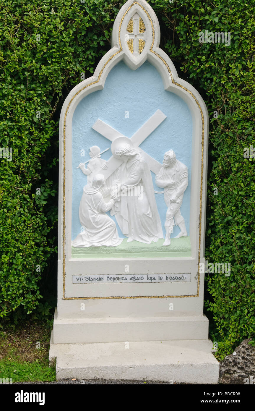 14th Station of the Cross, Knock Basilica, Ireland: Jesus is lain in ...