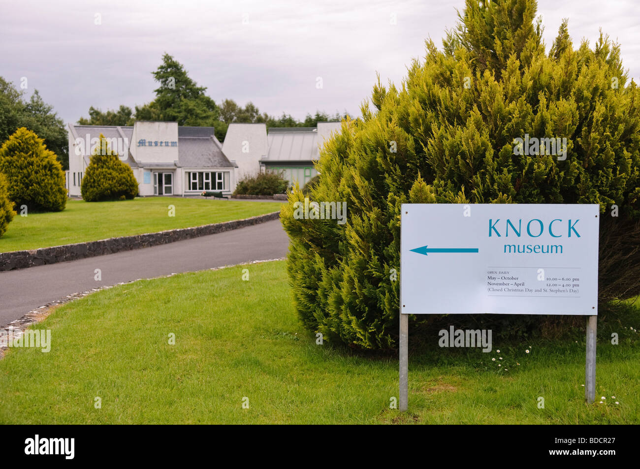 Knock Museum, Our Lady of Knock Basilica, Ireland Stock Photo - Alamy