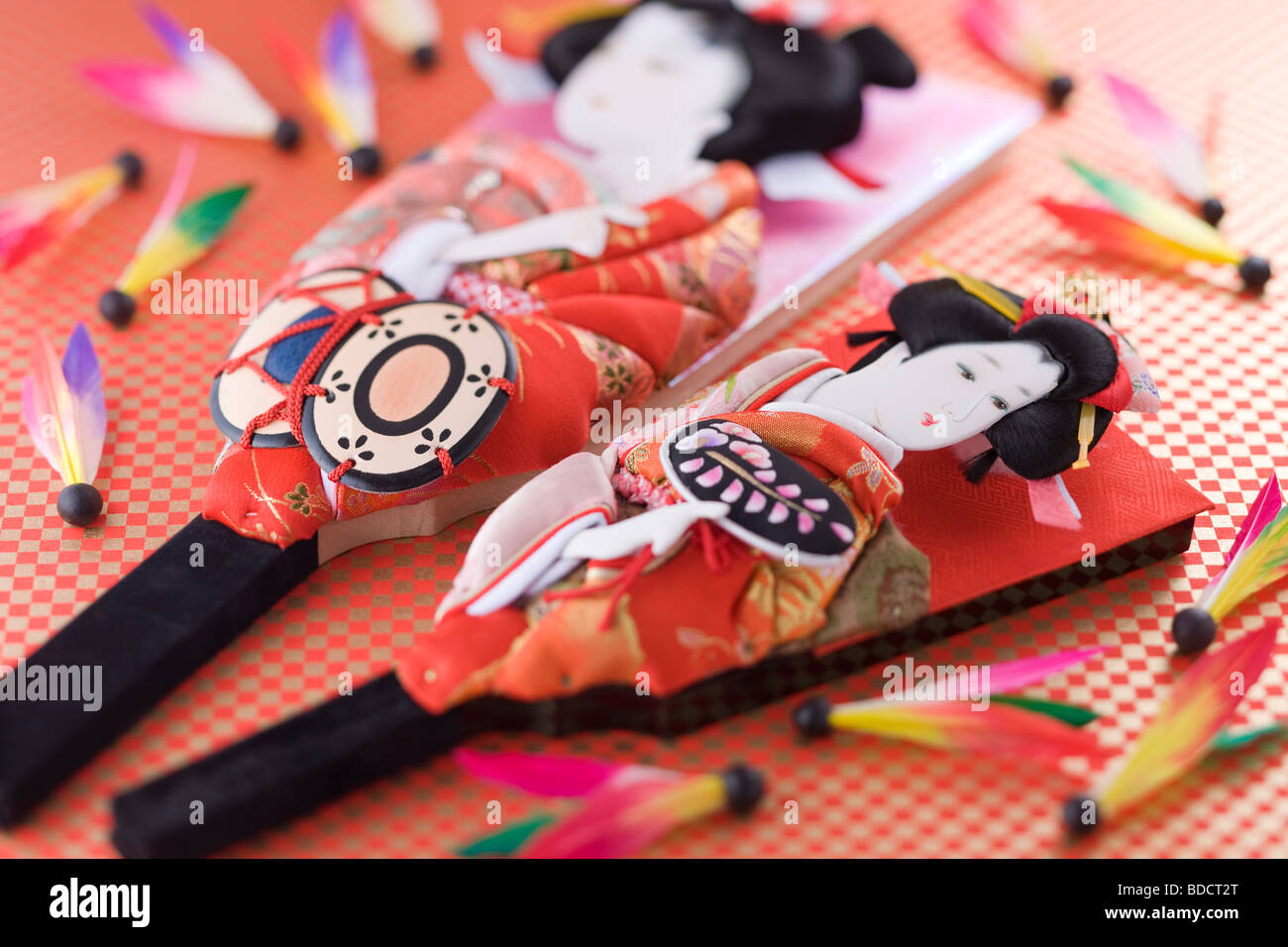 Battledore and shuttlecock Stock Photo - Alamy