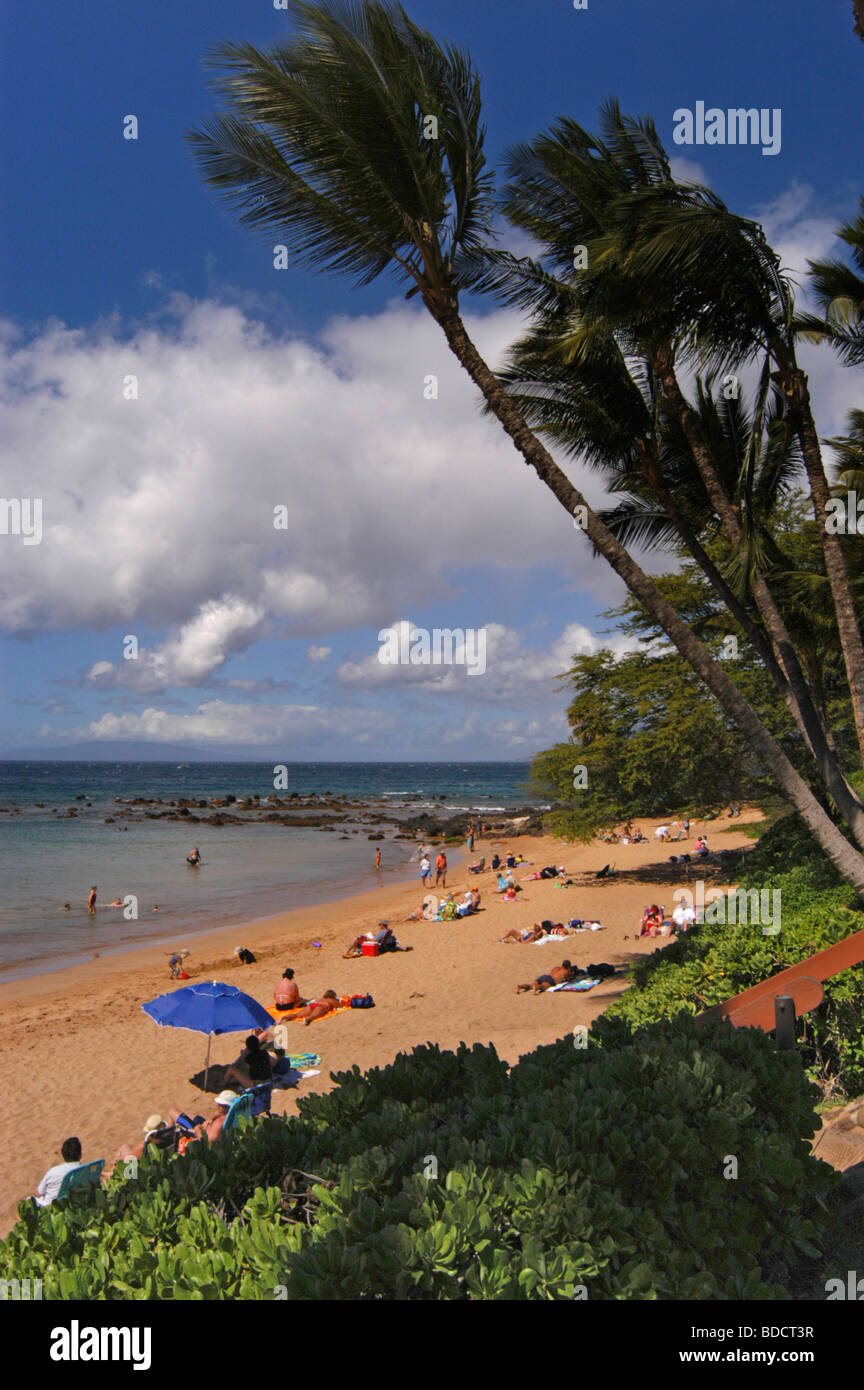 Ulua beach, Wailea, Maui, Hawaii Stock Photo - Alamy