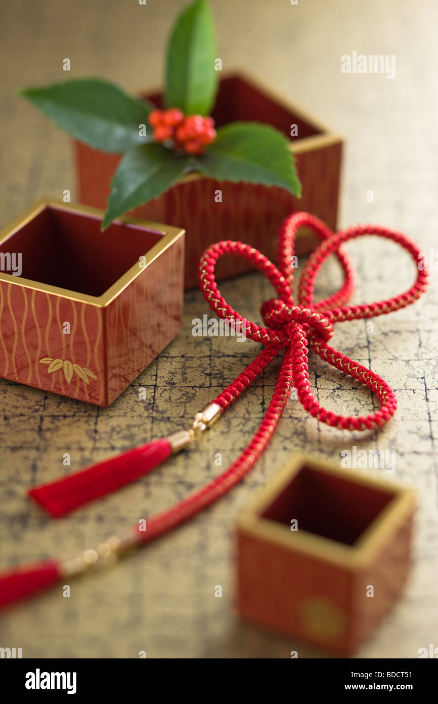 Japanese wooden measure cup Stock Photo - Alamy