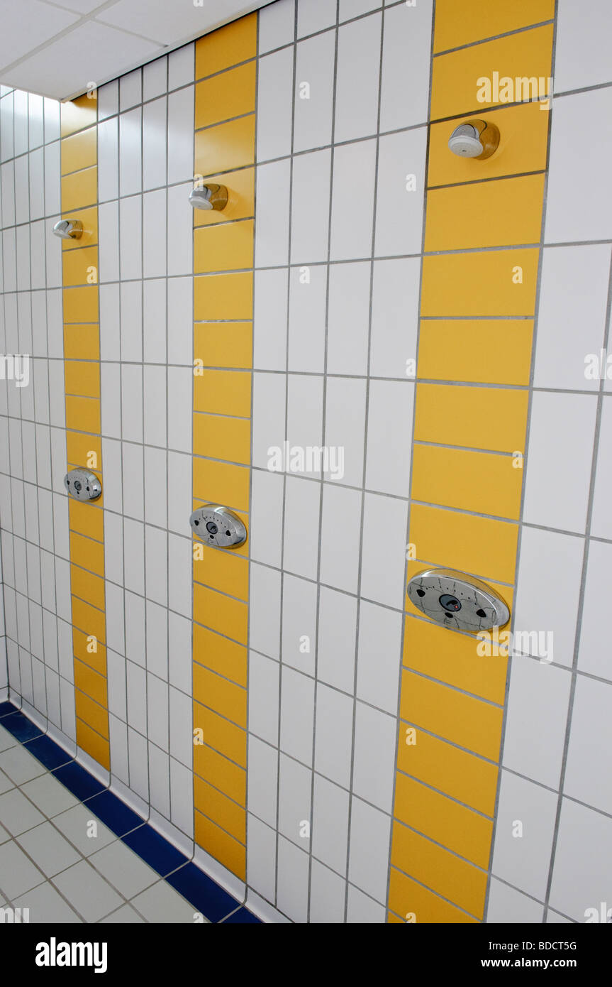 Communal shower hi-res stock photography and images - Alamy