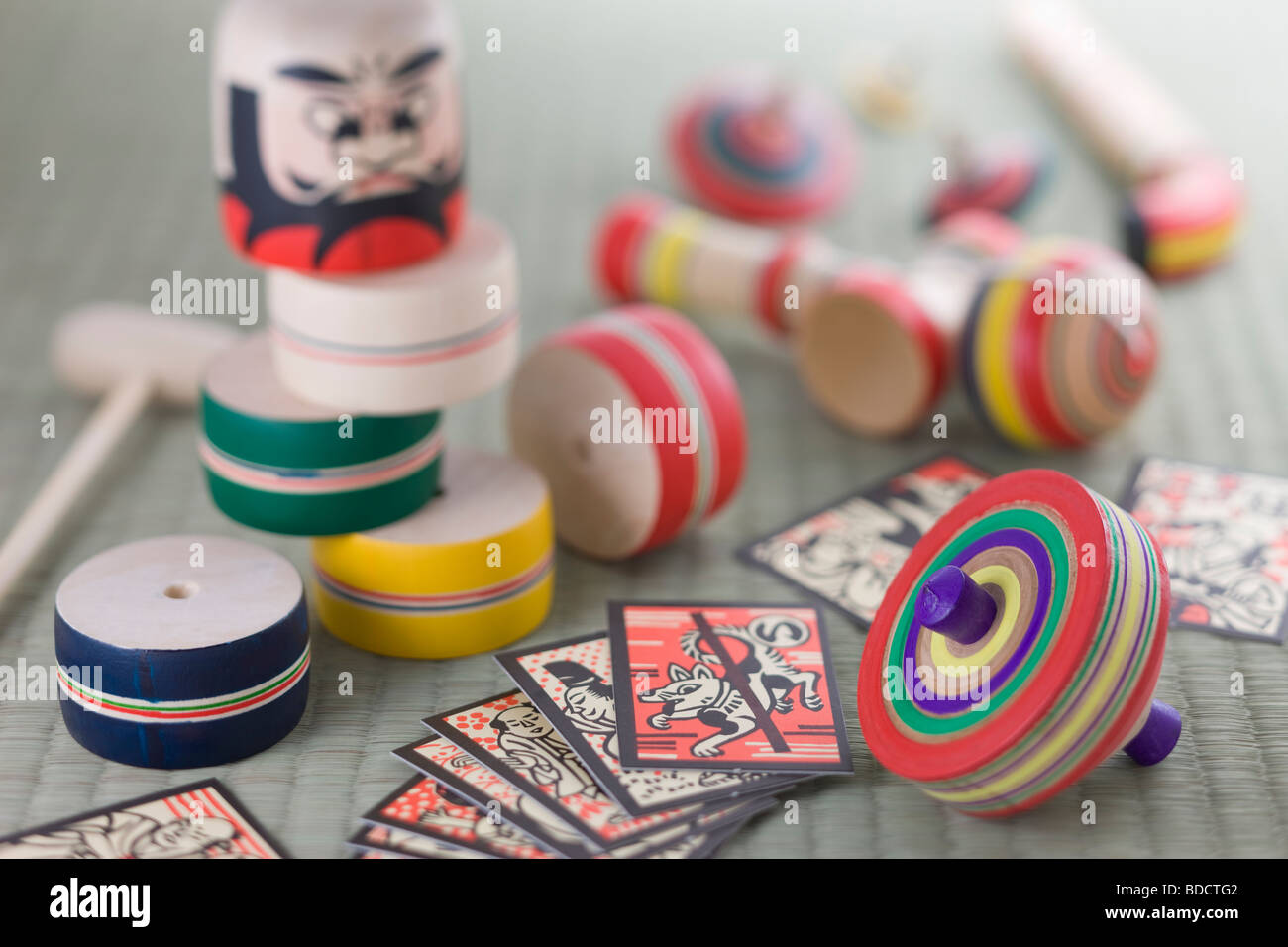 Japanese traditional toy Stock Photo - Alamy