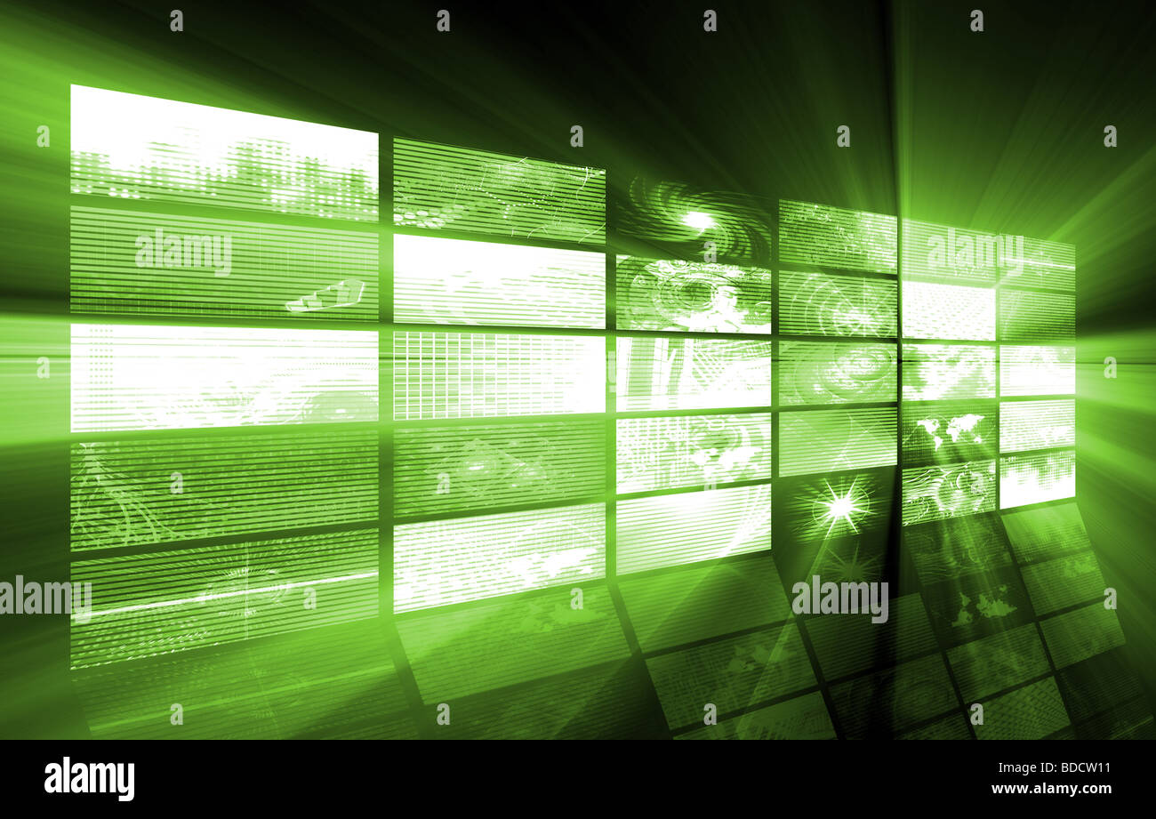 Futuristic Web Cyber Data Grid Color Background Stock Photo - Alamy