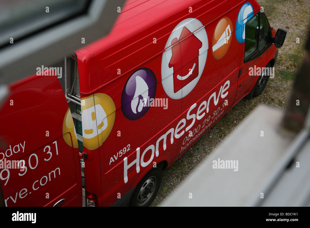 Homeserve van hi-res stock photography and images - Alamy