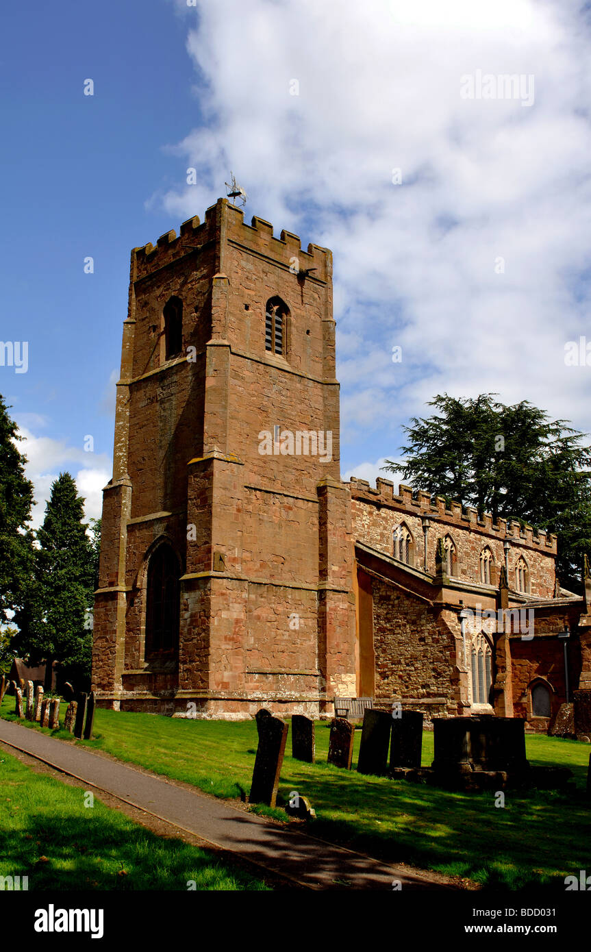 St. Botolph`s Church, Newbold-on-Avon, Warwickshire, England, UK Stock ...