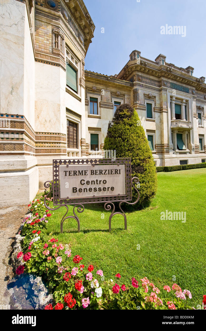 Berzieri thermae Salsomaggiore Terme province of Parma Italy Stock ...