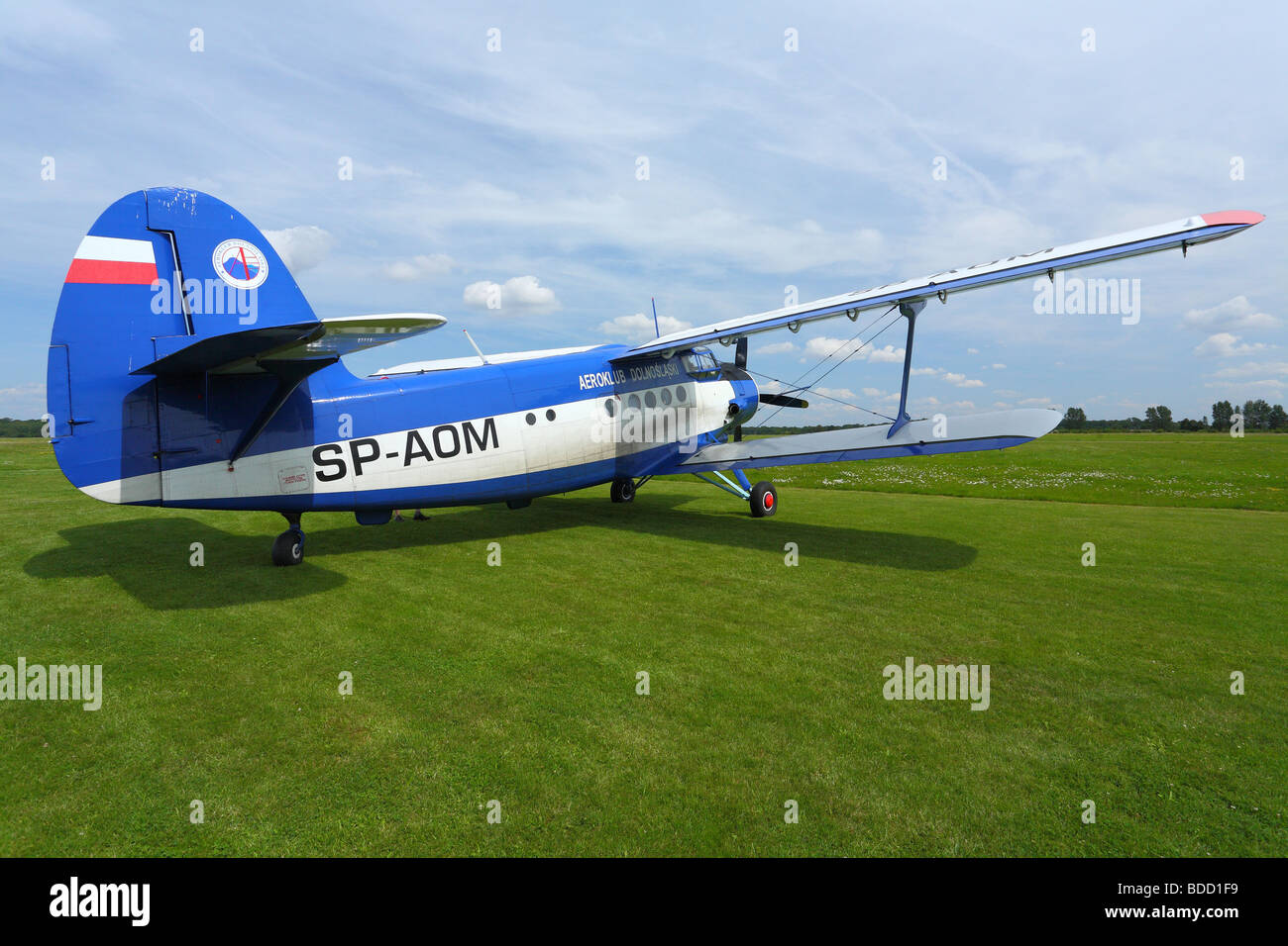 Antonov AN 2 biplane russian aircraft Stock Photo - Alamy