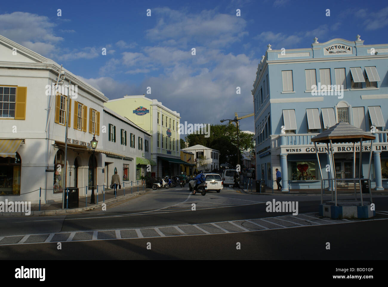 Front Street, Hamilton, Bermuda Stock Photo - Alamy