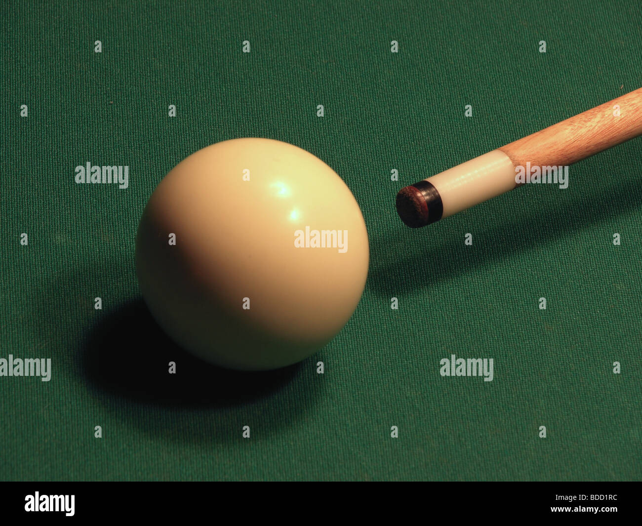 Billiards, ball, billiard table, a stick Stock Photo - Alamy