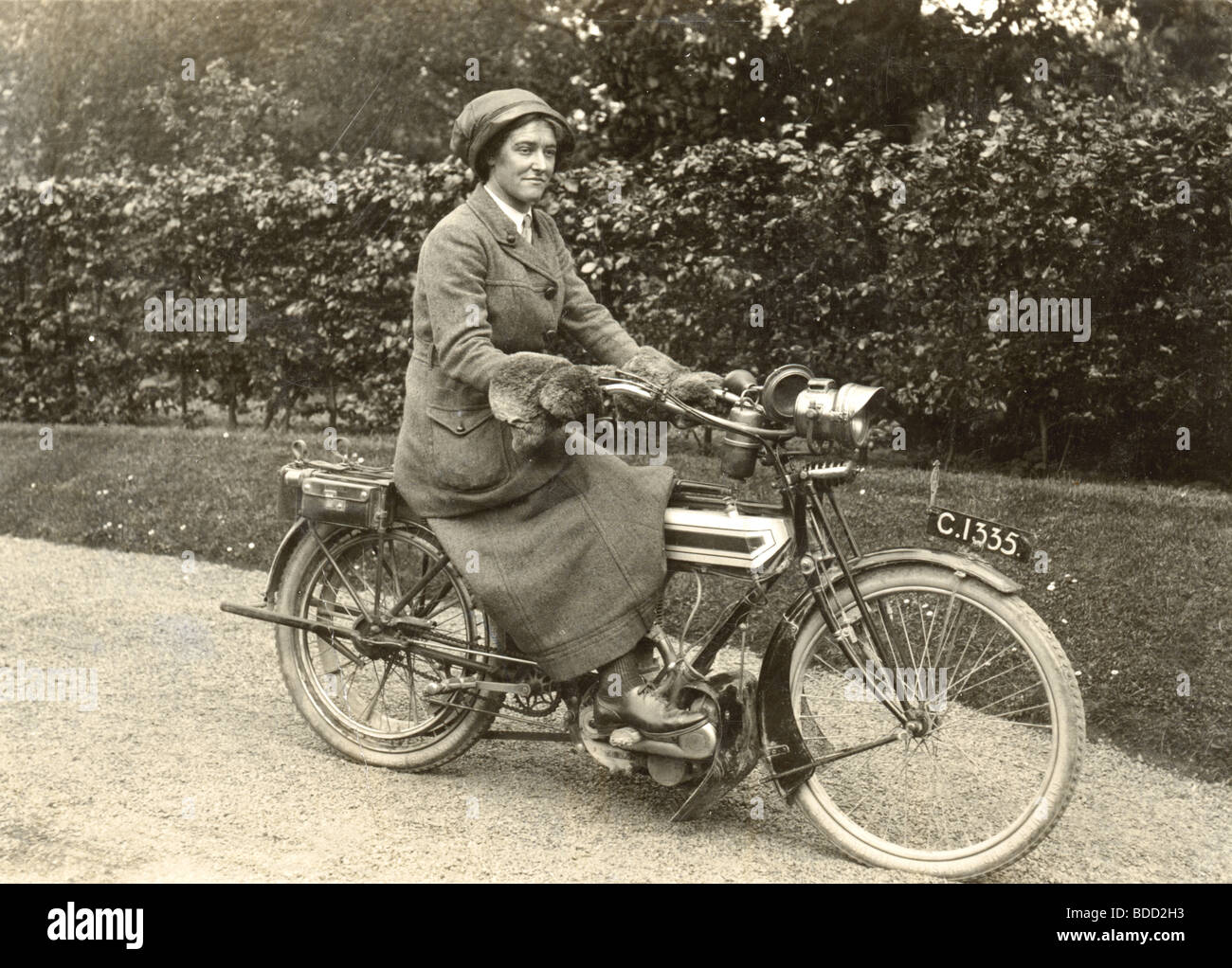 1900s motorcycle hi-res stock photography and images - Alamy