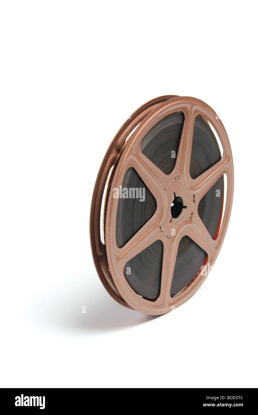 Movie Film Reel Stock Photo - Alamy