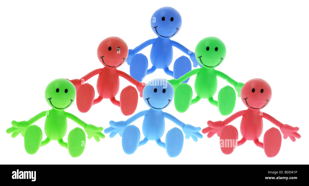 Group of funny figures hi-res stock photography and images - Alamy