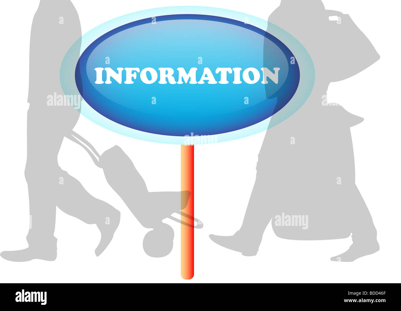 Grey information sign hi-res stock photography and images - Alamy