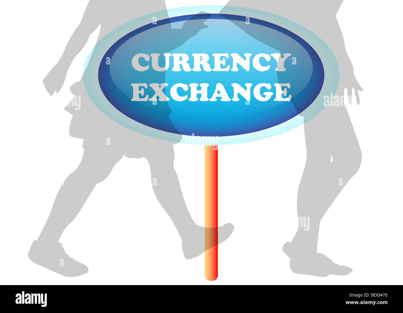 Currency Exchange sign Stock Photo - Alamy