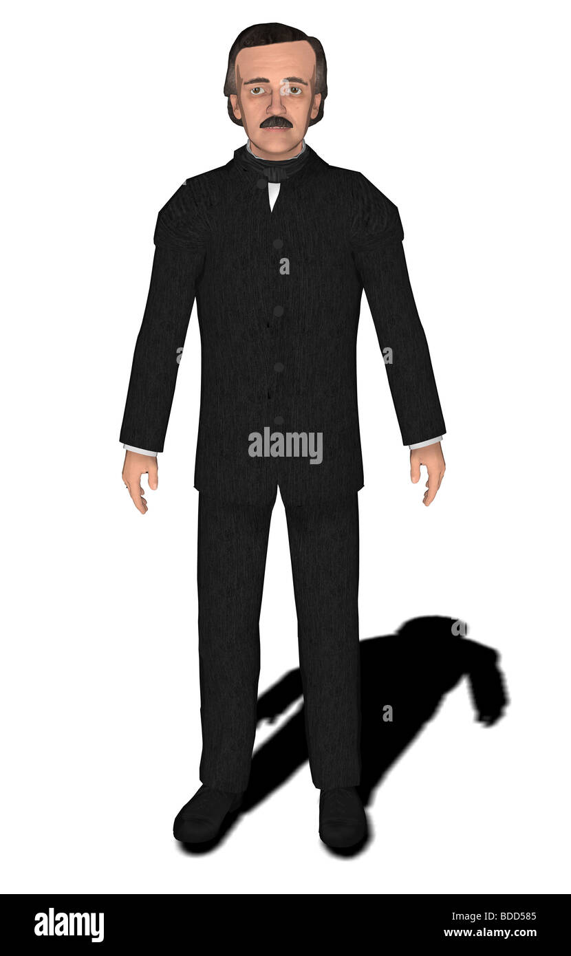 Edgar allan poe poet Cut Out Stock Images & Pictures - Alamy