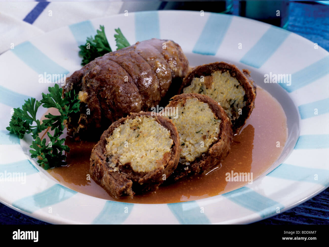 Beef Meat with Millet Filling Stock Photo - Alamy
