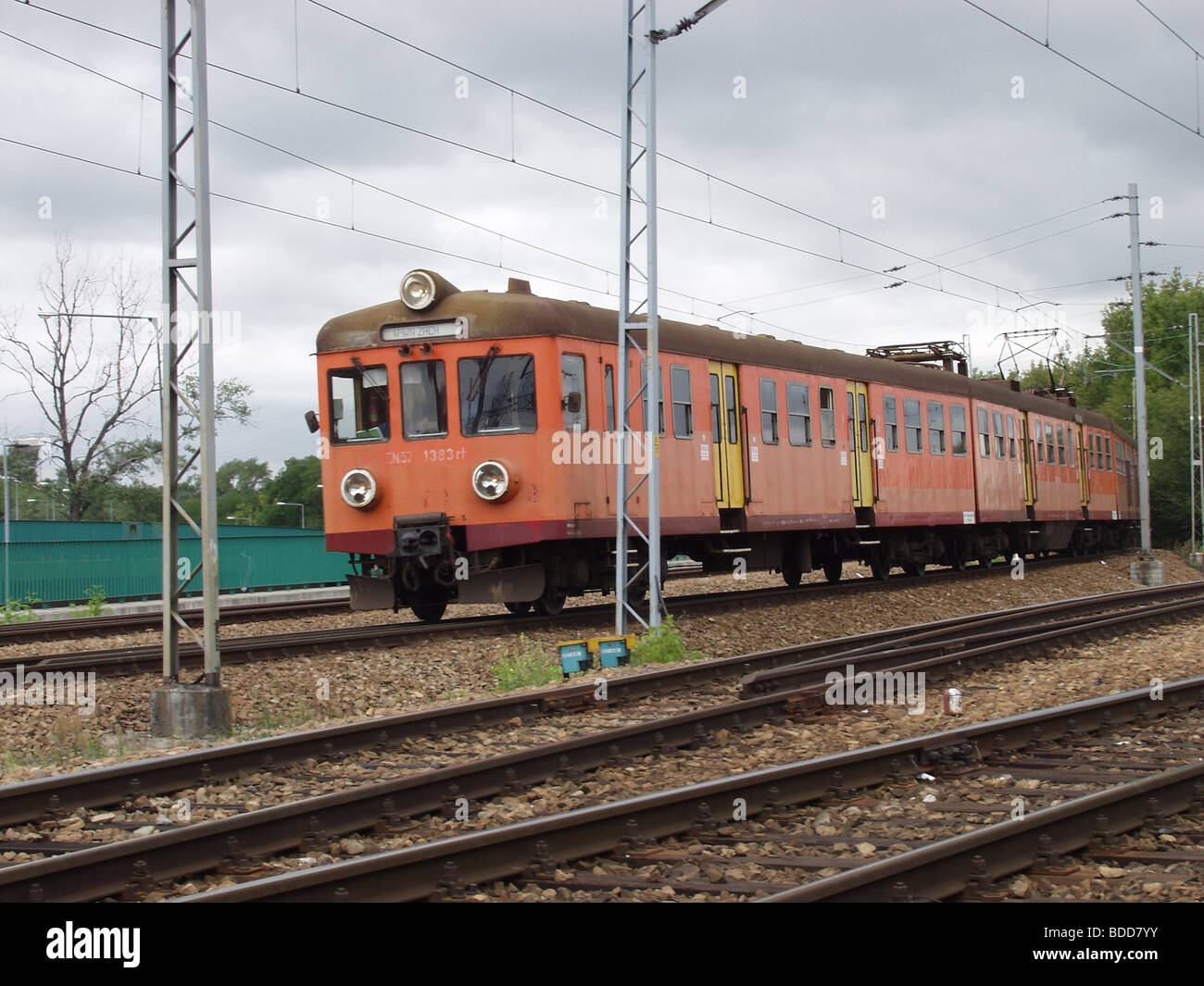train, rail tracks, the vehicle, locomotive, transportation, cable ...