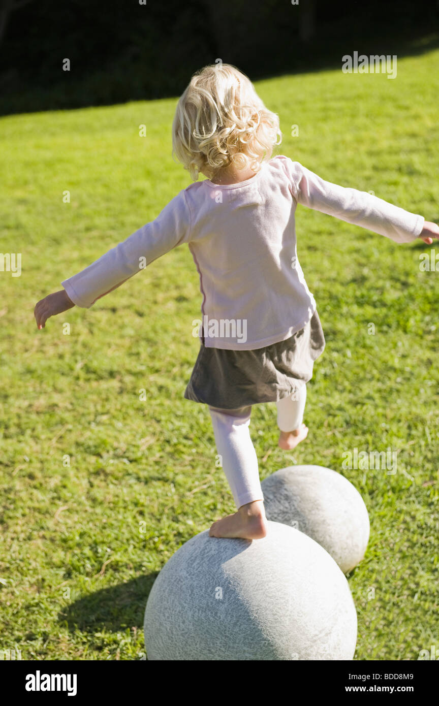 Barefoot walking on stones hi-res stock photography and images - Alamy