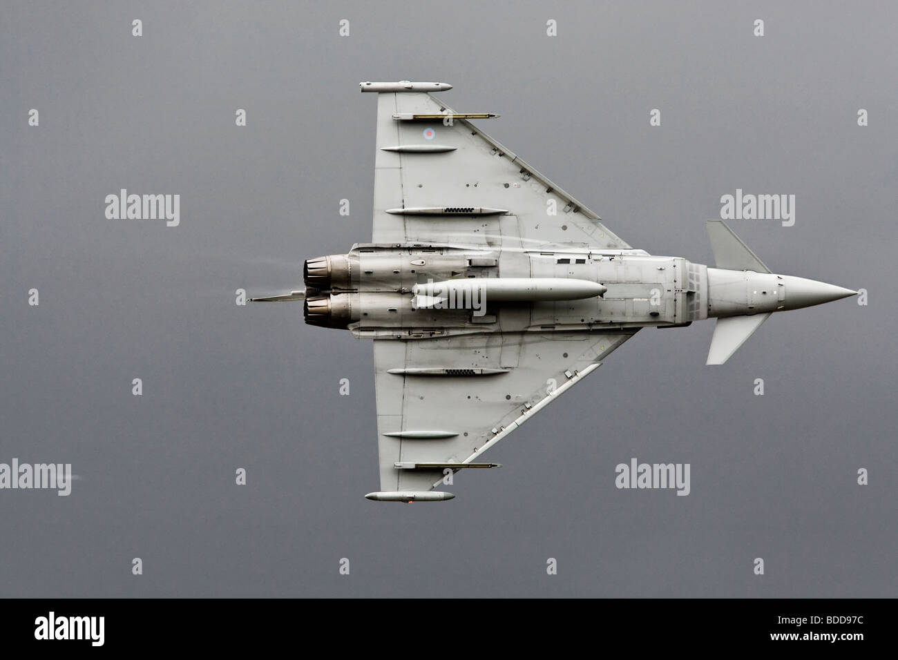 A BAE systems Typhoon fighter of the RAF Stock Photo - Alamy