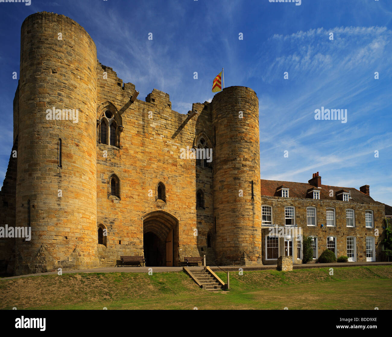Tonbridge Castle, Kent, England, UK Stock Photo - Alamy