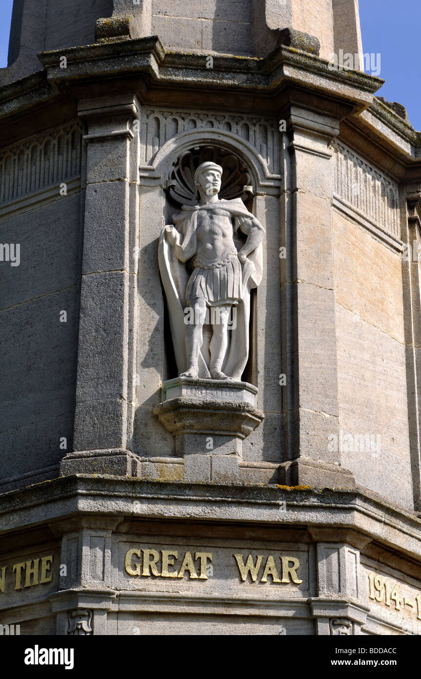 The War Memorial, Rushden, Northamptonshire, England, UK Stock Photo ...