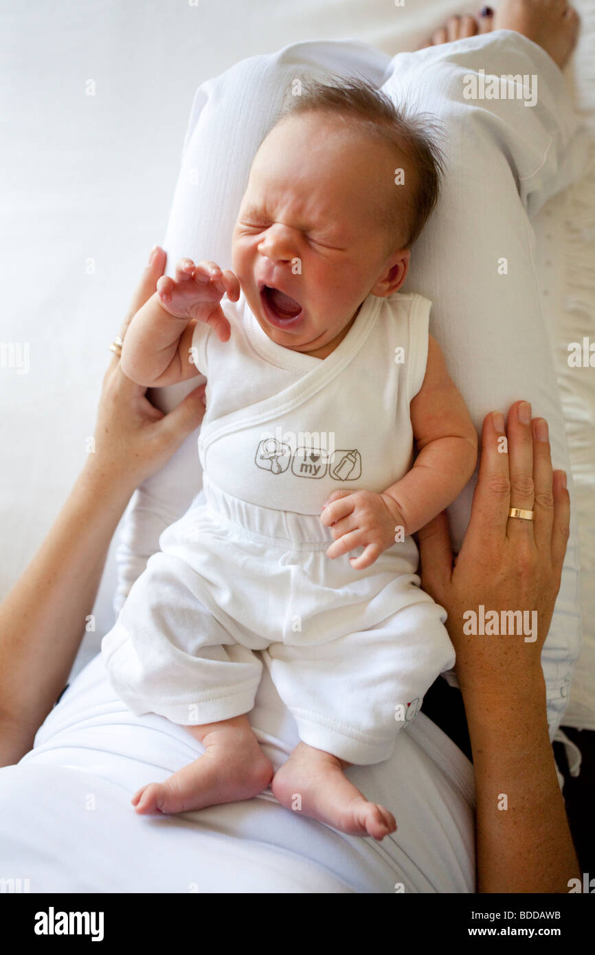 Newborn Yawning High Resolution Stock Photography and Images - Alamy