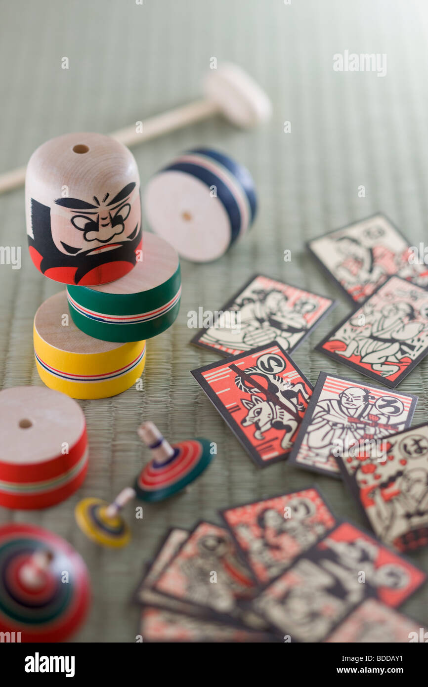 Japanese traditional toy Stock Photo - Alamy