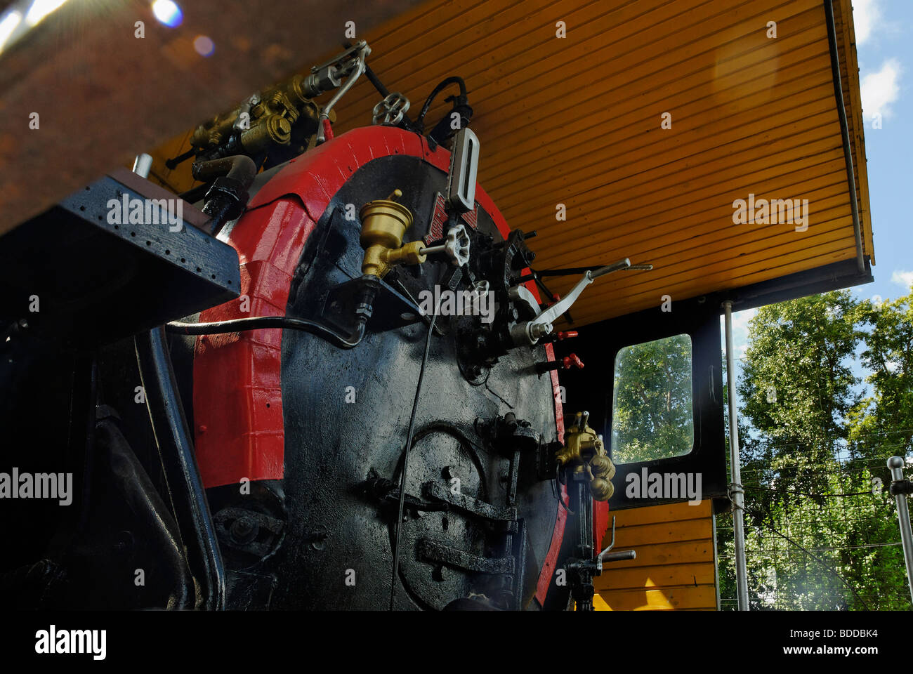 Inside of an old steam locomotive hi-res stock photography and images ...