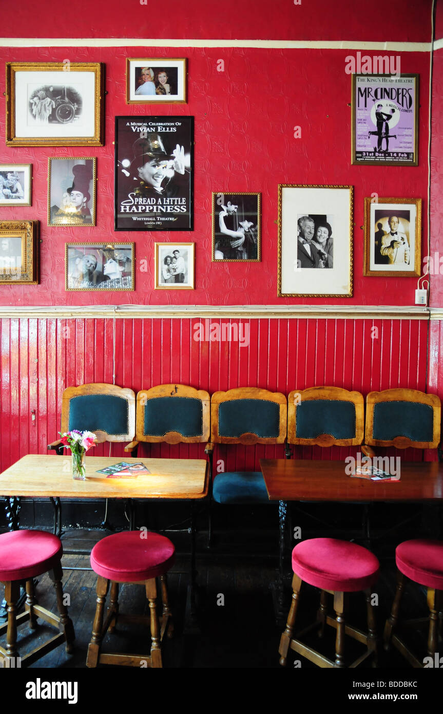 The Kings Head theatre pub, Islington, London, UK Stock Photo - Alamy