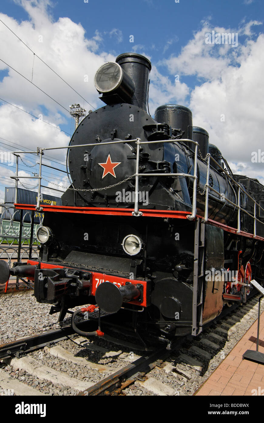 Soviet steam locomotive hi-res stock photography and images - Alamy