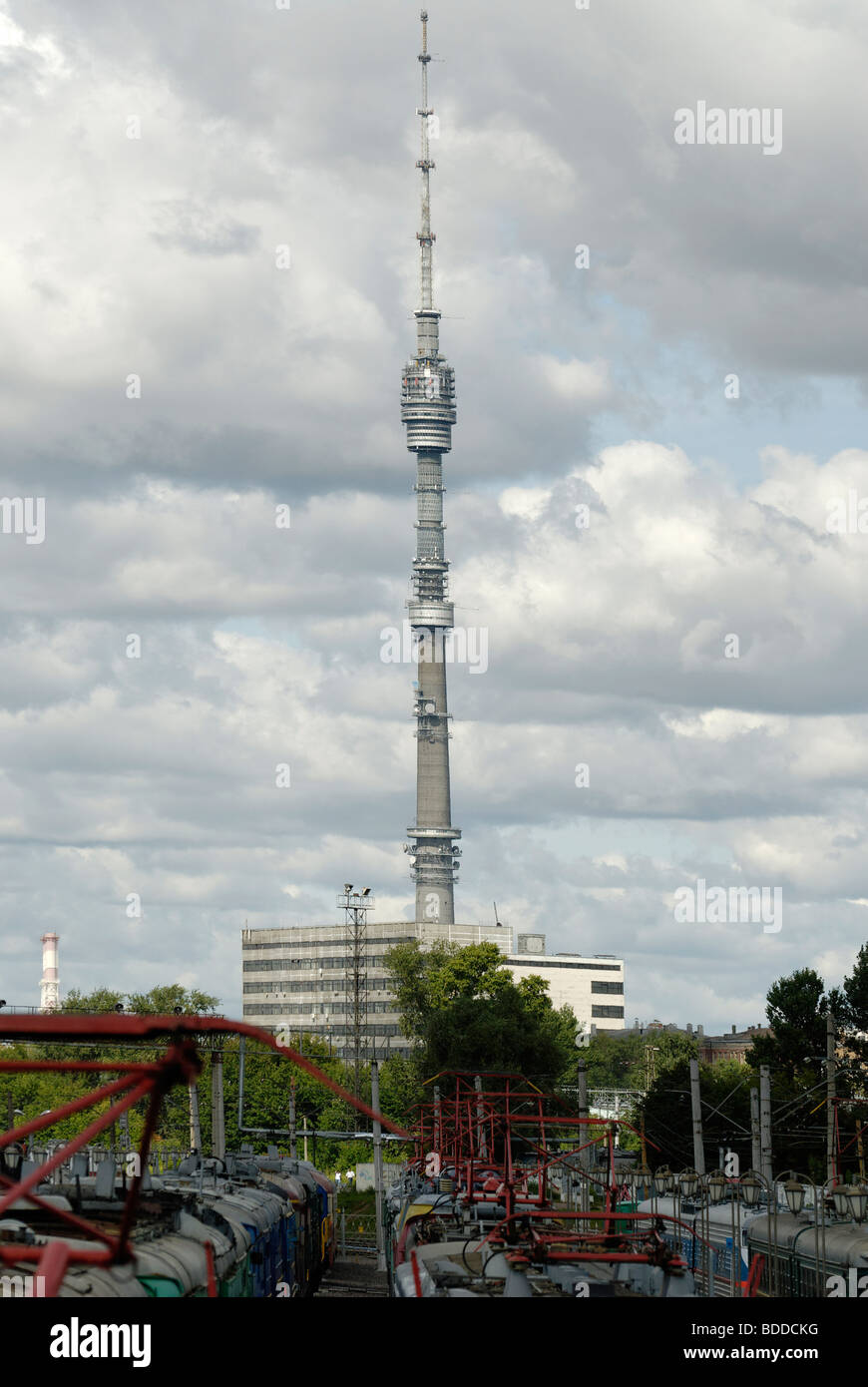 Moscow tv tower hi-res stock photography and images - Alamy