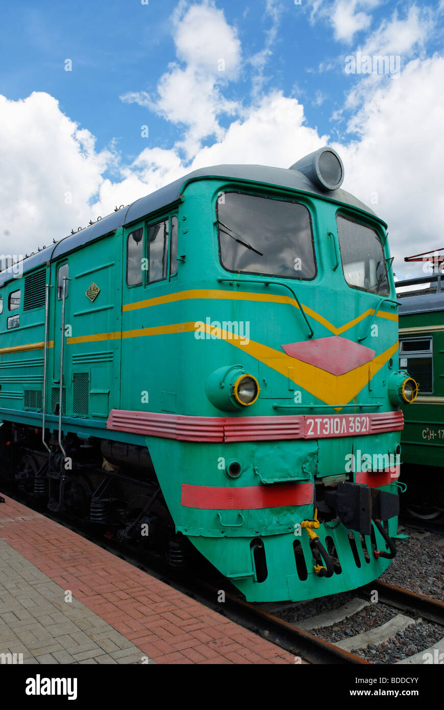 Soviet locomotive hi-res stock photography and images - Alamy