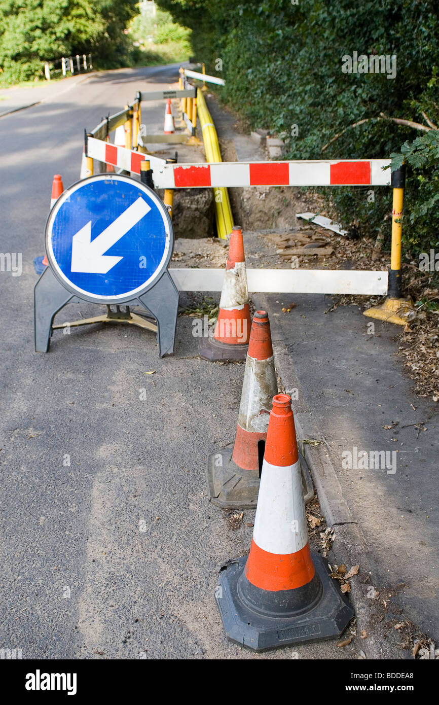 Roadwork cones hi-res stock photography and images - Alamy