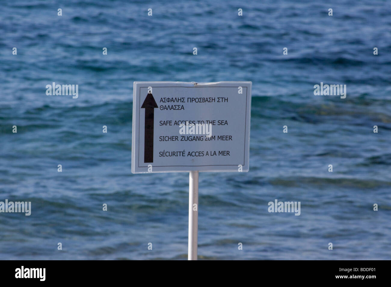 Sign for a beach hi-res stock photography and images - Alamy