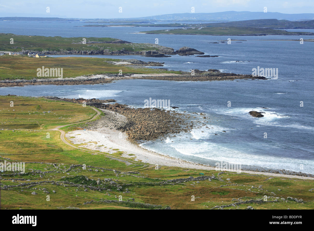 Donegal coastline . Ireland Stock Photo - Alamy
