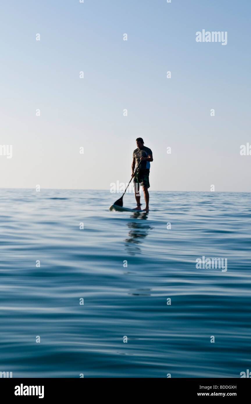 Stand Up Paddle Surfing High Resolution Stock Photography and Images ...