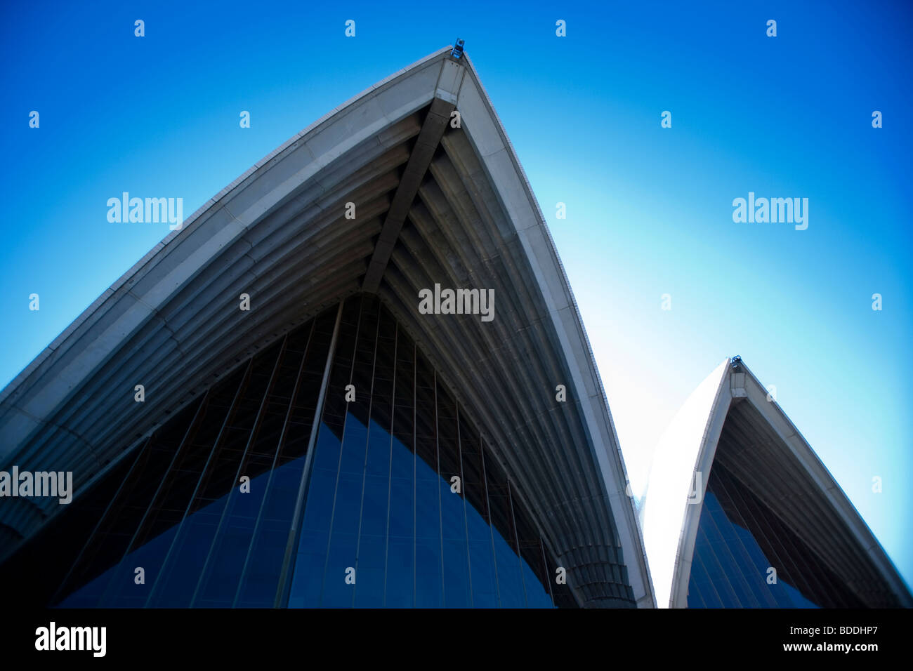 ABSTRACT SECTION SYDNEY OPERA HOUSE AUSTRALIA BLUE SKY STRUCTURE FORM ...