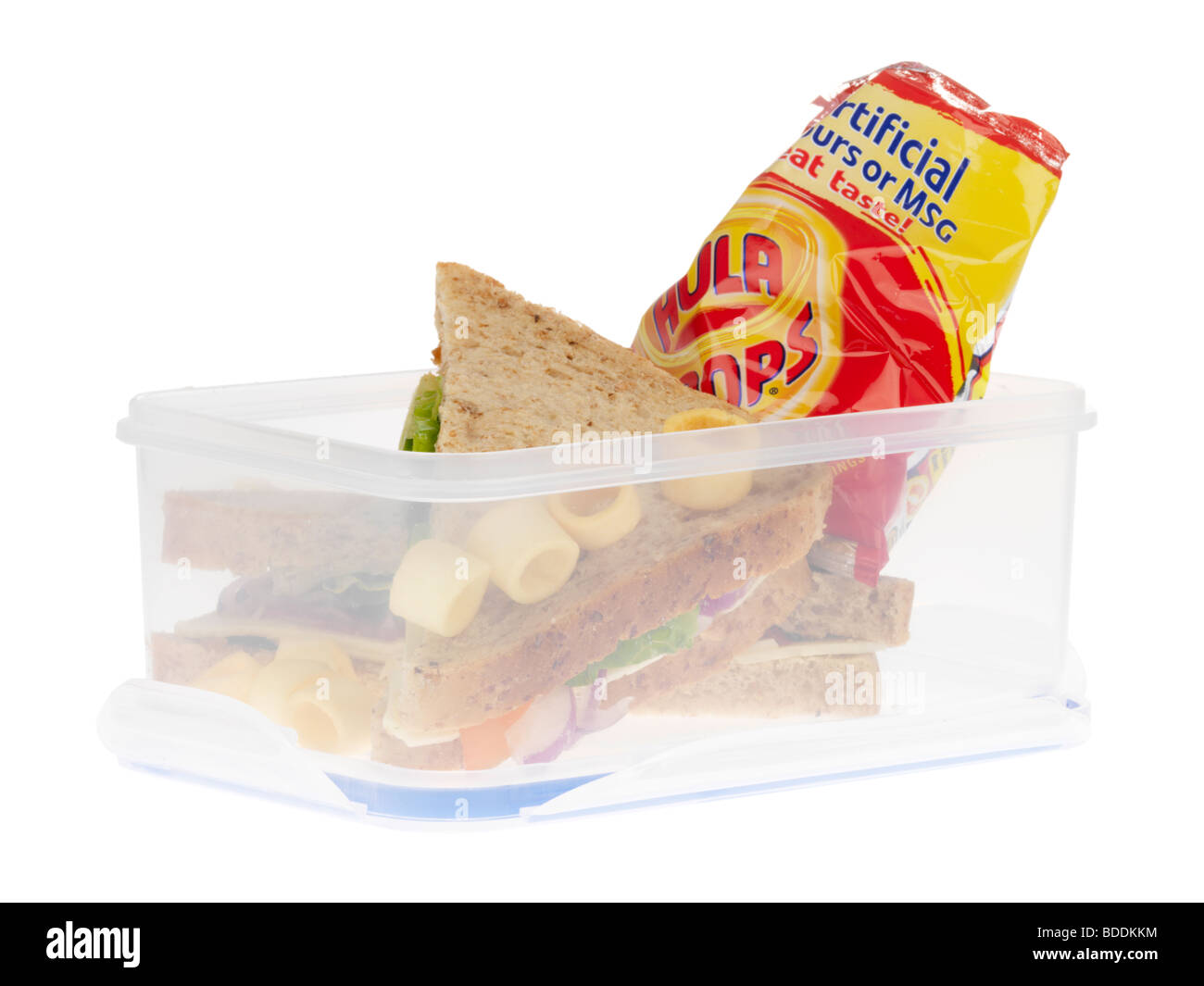 Packet of sandwiches Cut Out Stock Images & Pictures - Alamy