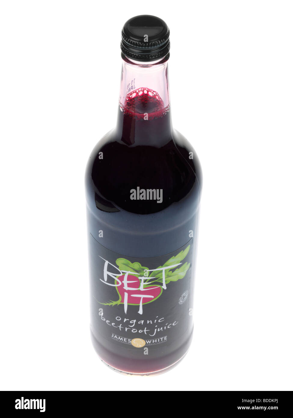 Bottle of Beetroot Juice Stock Photo - Alamy