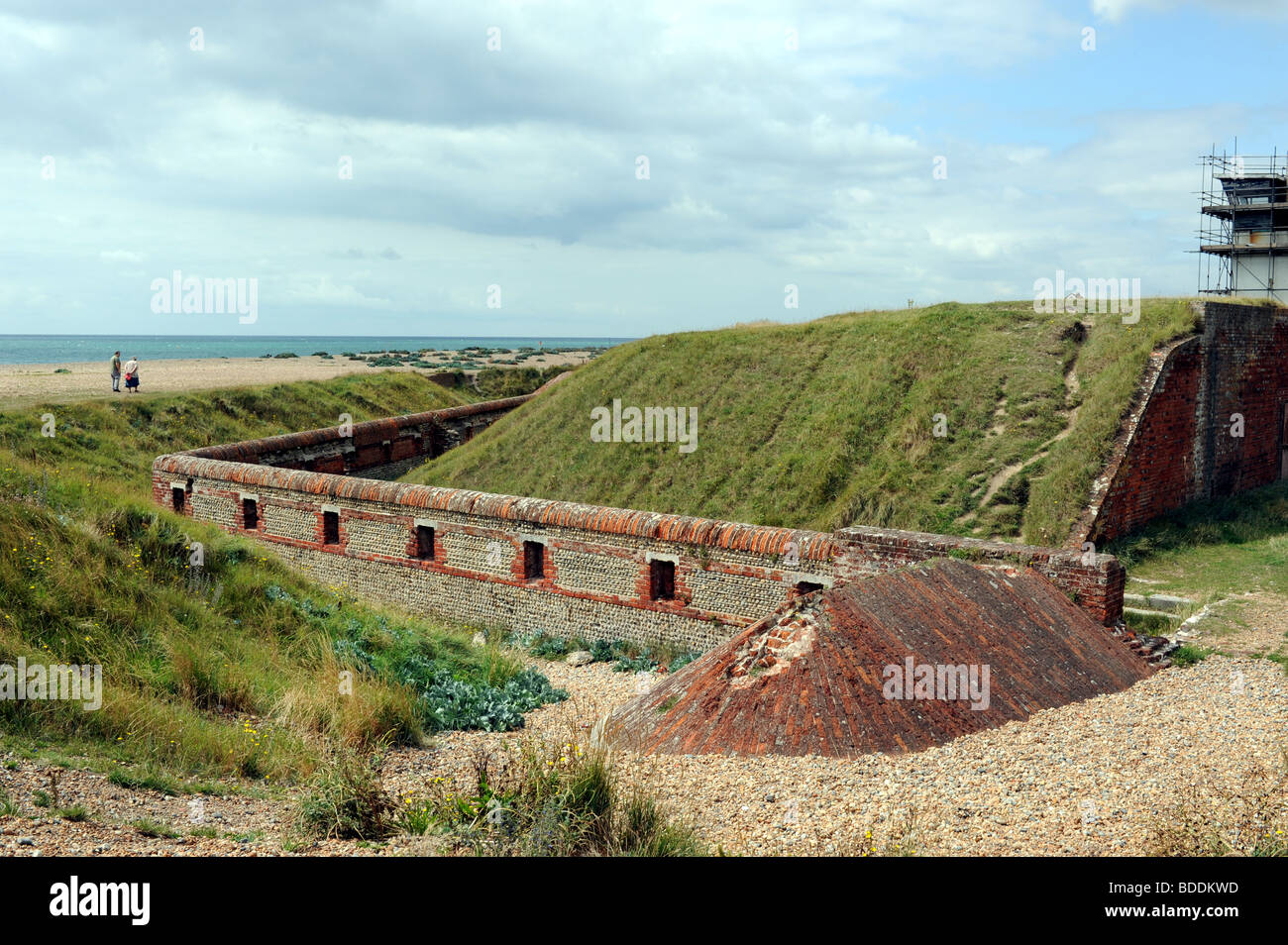 Shoreham fort built in 1857 as a deterrent against steam powered ...